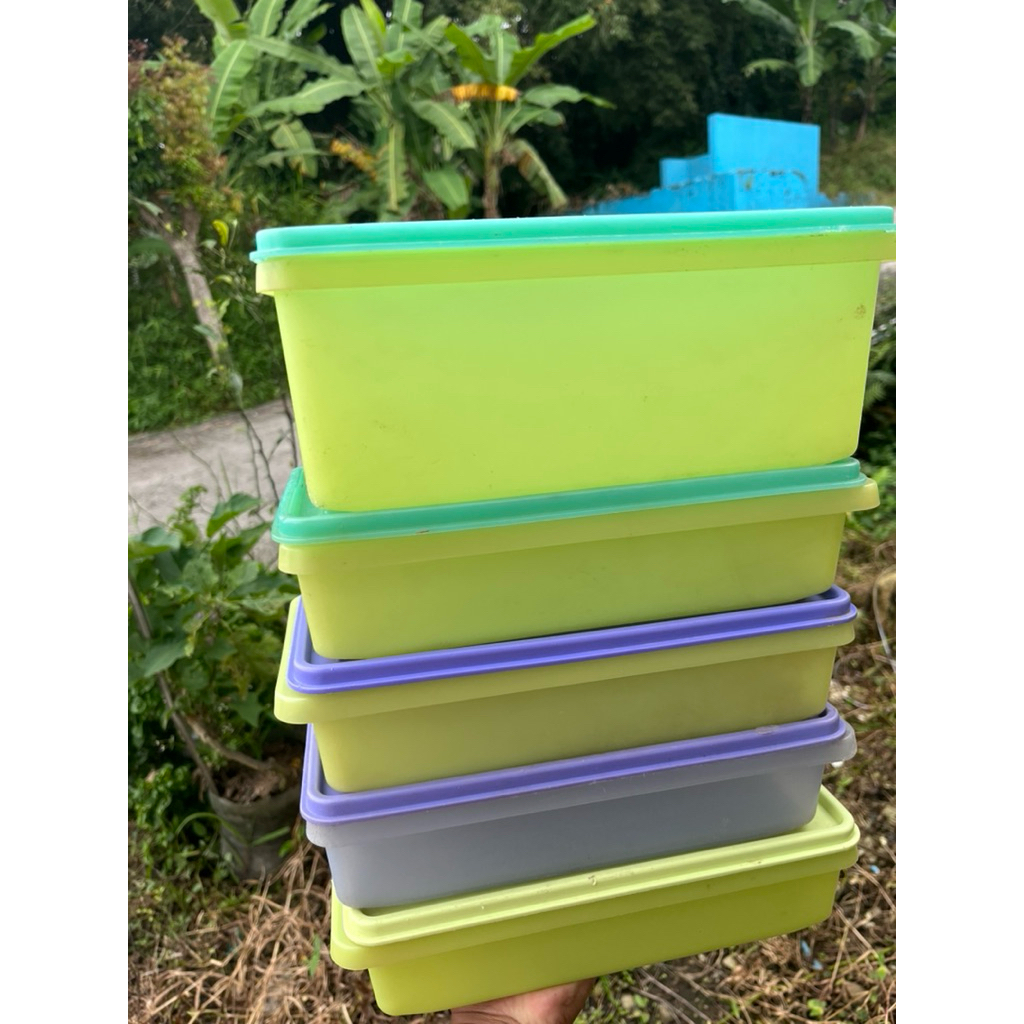 Jual Kontener tupperware/ stak n store second preloved | Shopee Indonesia