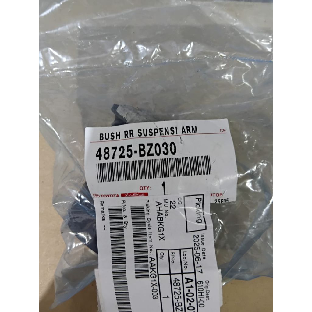 Jual BUSHING ARM BELAKANG AGYA/BUSHING ARM BELAKANG AYLA/BUSHING CROSS ...