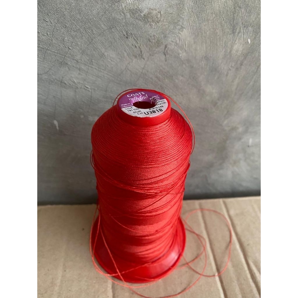 Jual Benang nylon coats nylbond 6.6 bonded tkt 030 atau m30 atau 280/3 ...