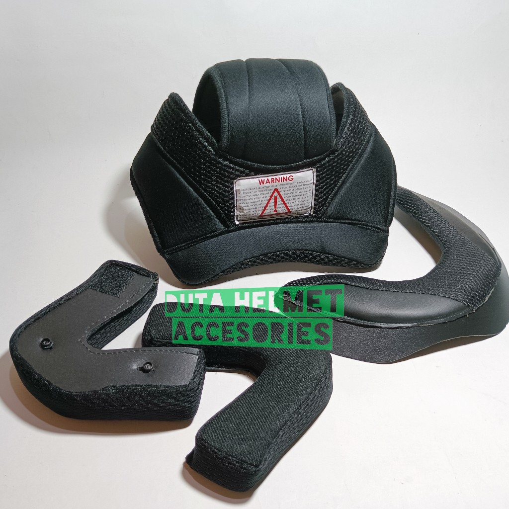 Jual Busa helm KYT GALAXY SLIDE FLAT R fullset | cheek pad spon pipi ...