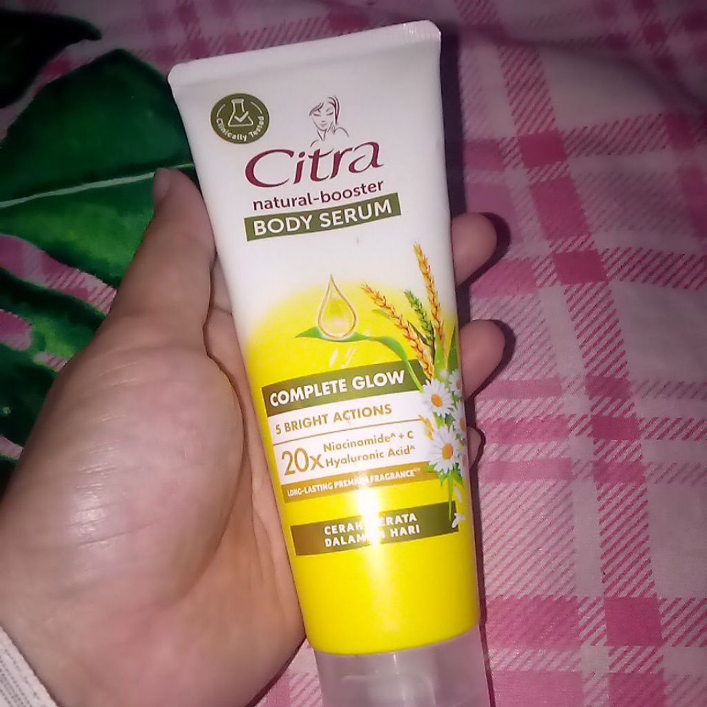 Jual Citra natural booster body serum complete glow white 20x ...