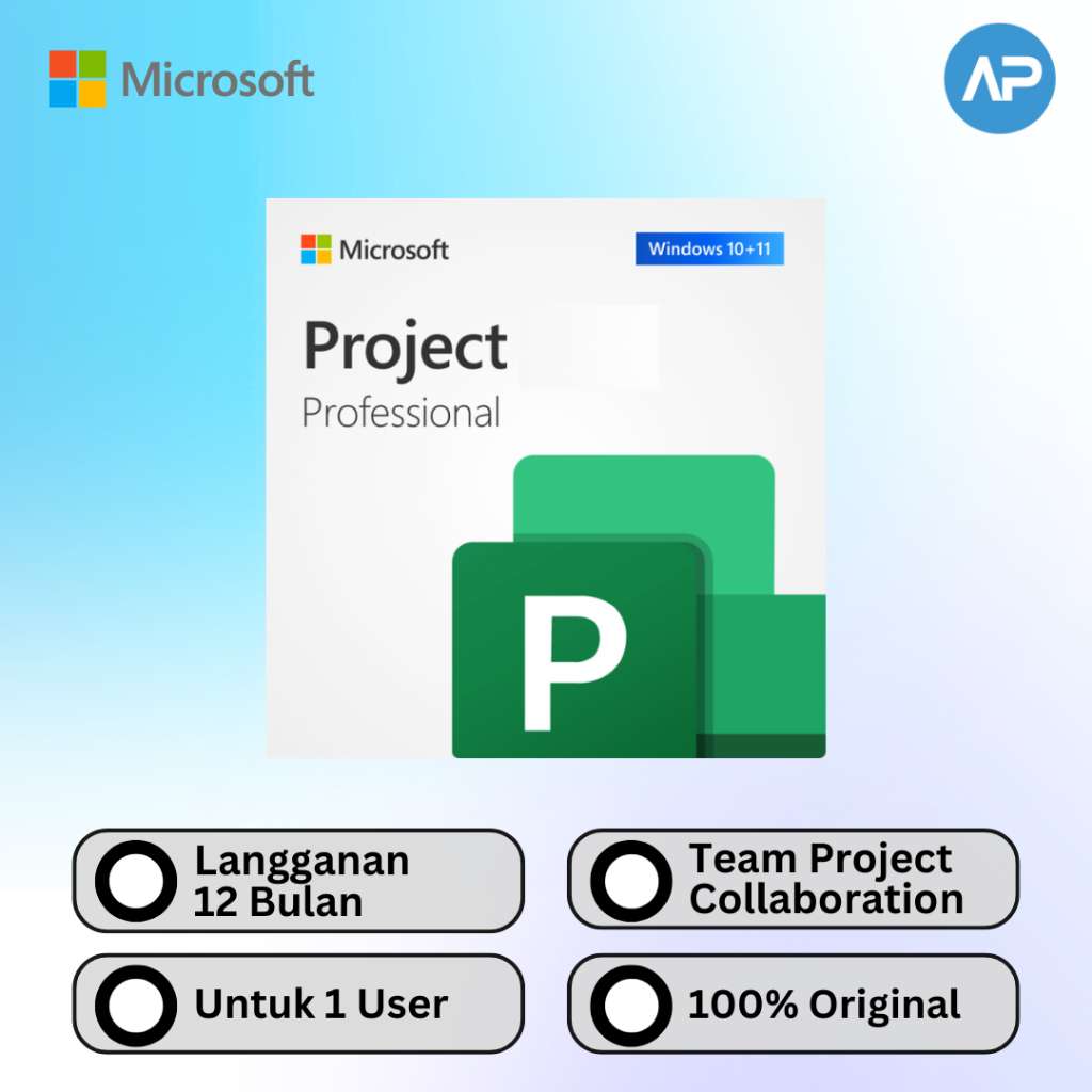 Jual Microsoft Project Professional 2024 ESD Original untuk 1 PC | Shopee Indonesia