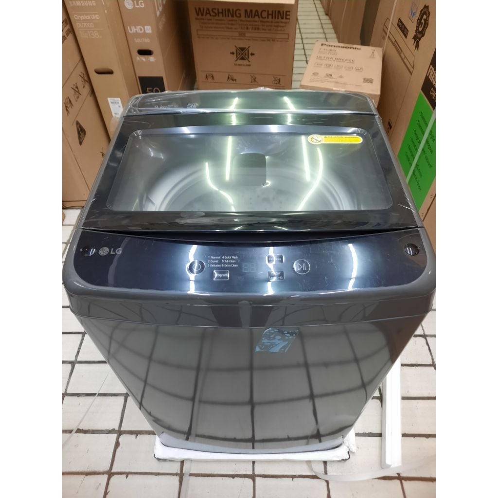 Jual MESIN CUCI LG 1 TABUNG TOP LOADING T2109NBTM 9KG OTOMATIS GARANSI ...
