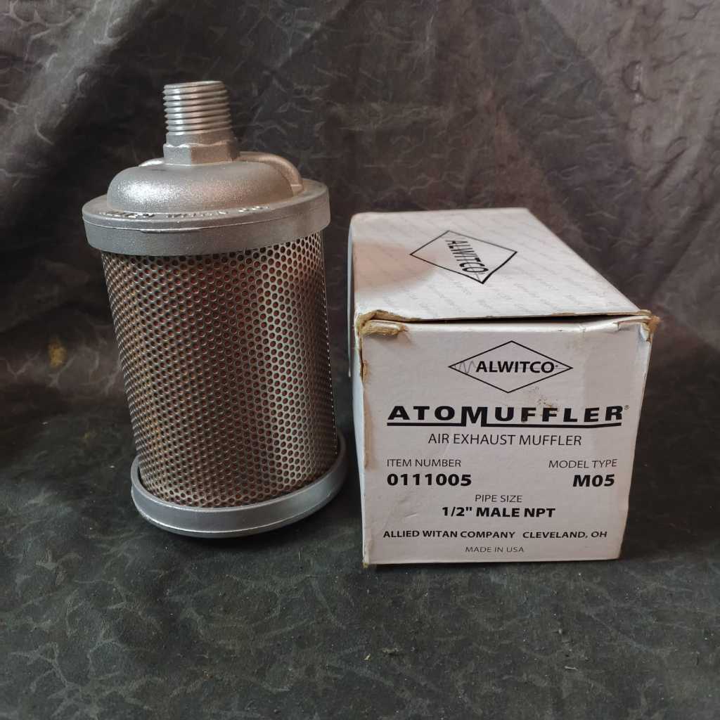 Jual Alwitco Atom Muffler Air Exhaust Model Type M05 | Shopee Indonesia