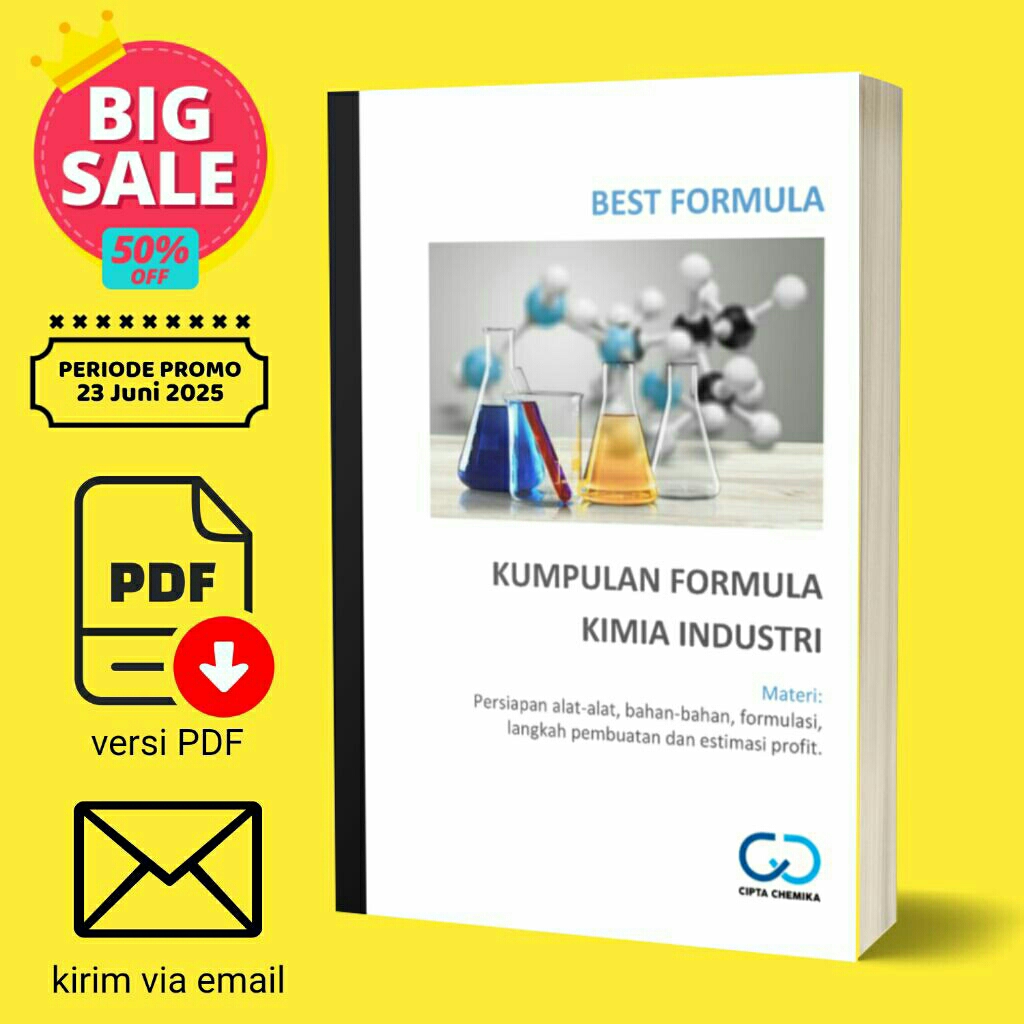 Jual KUMPULAN RESEP FORMULA KIMIA INDUSTRI UNTUK UMKM | Shopee Indonesia