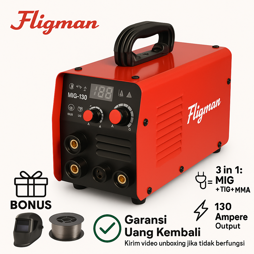 Jual Mesin Las Mig,Tig & Mma 200A | Travo Las Listrik Portable 3in1 inverter IGBT wire speed ...
