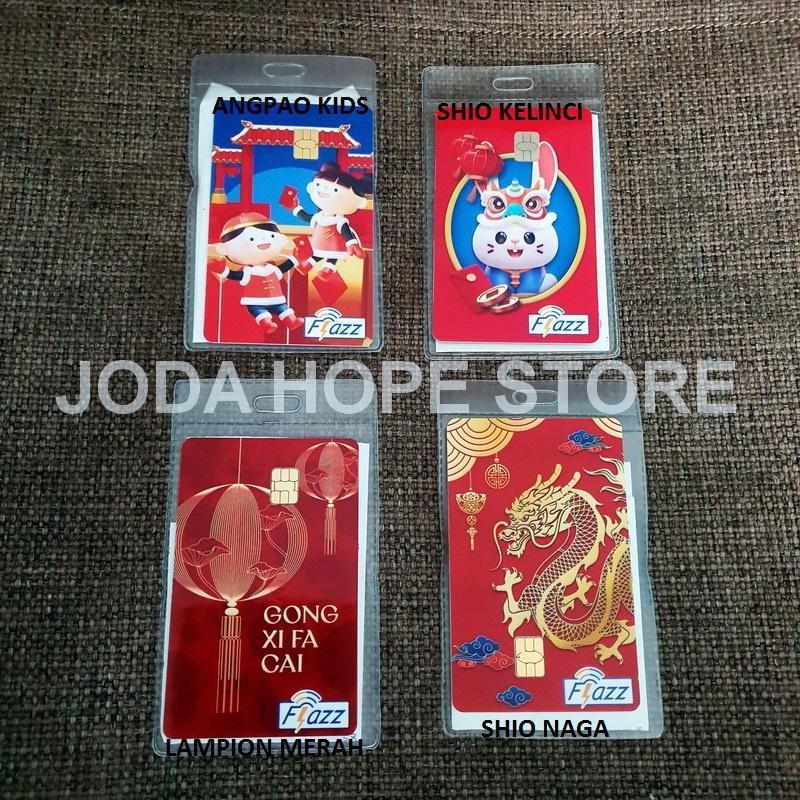 Jual Kartu Flazz Imlek Naga Lampion Merah Angpao Kids Chinese New Year CNY Gen2 | Shopee Indonesia