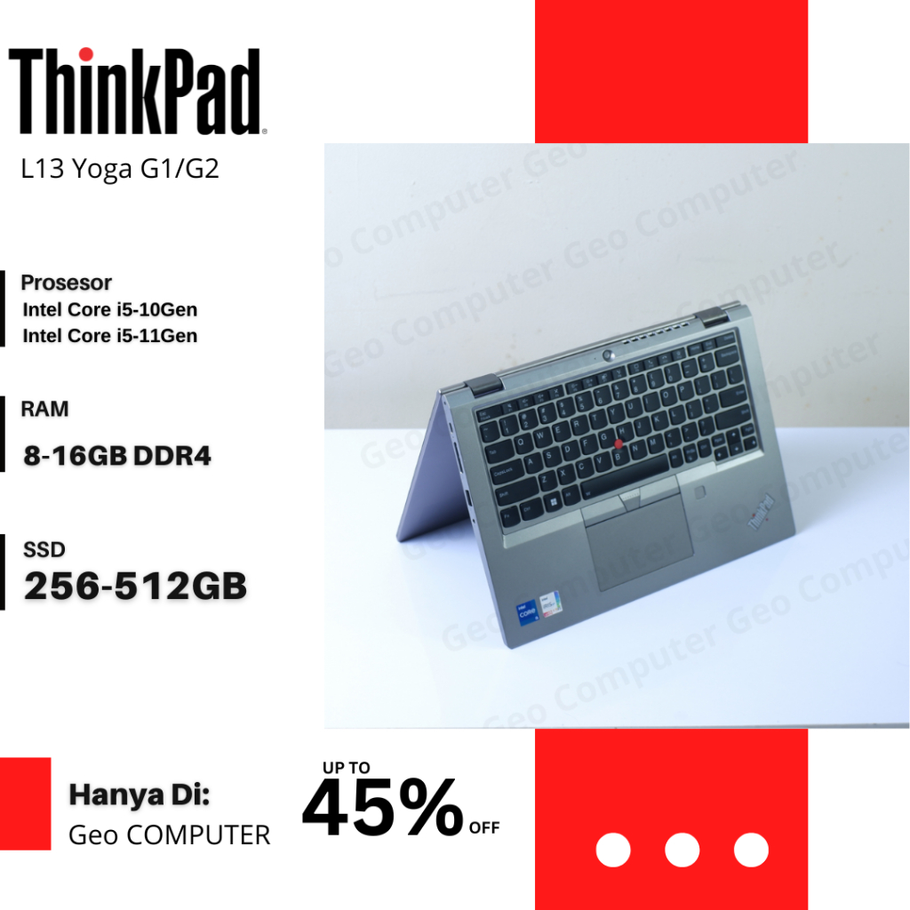 Jual Lenovo Thinkpad L13 Yoga Gen1/Gen2 Intel Core i5-11Gen/backlight ...