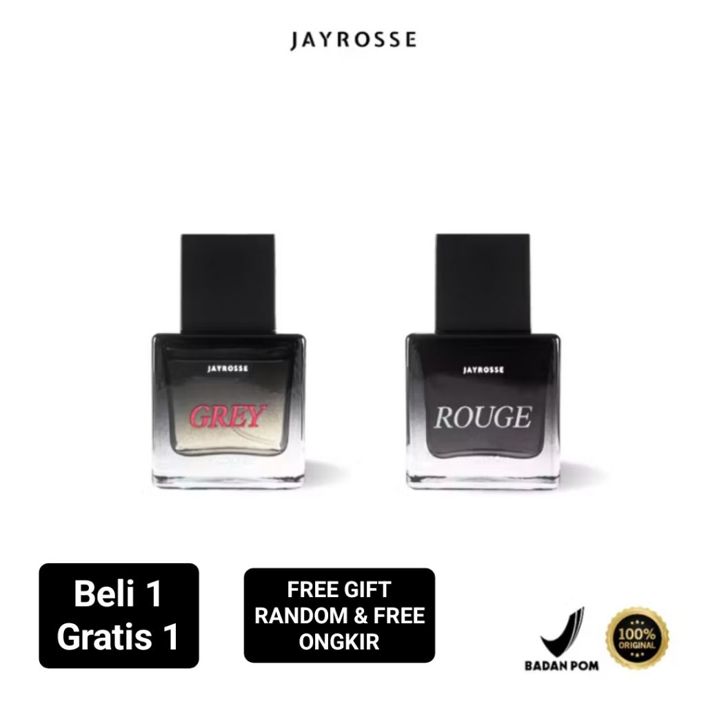 Jual [Beli 1 Gratis 1] Parfume Jayrosse Grey Parfume Jayrosse Rouge ...