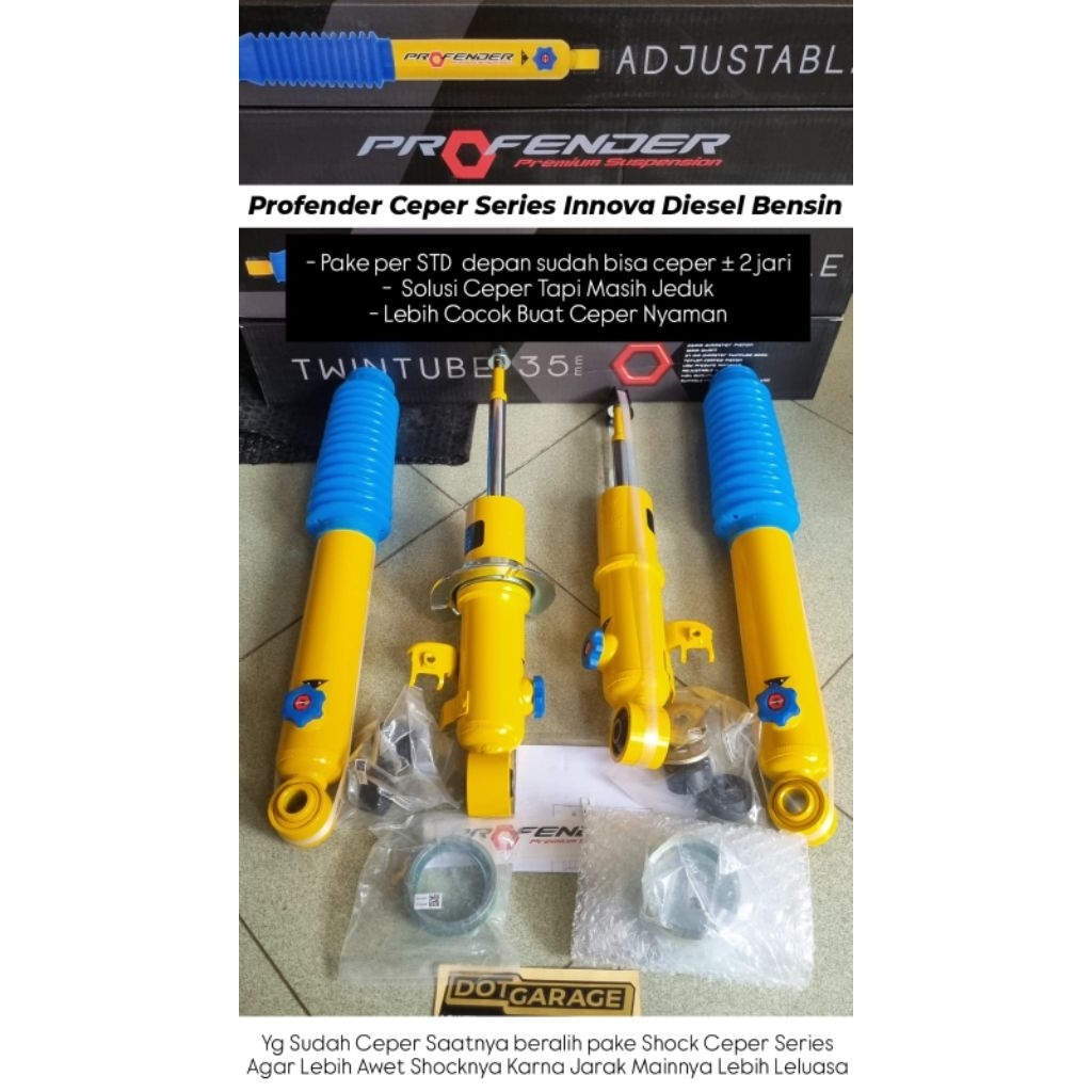 Jual Shock Shockbreaker Profender Basic Adjustable Lowered / Ceper ...