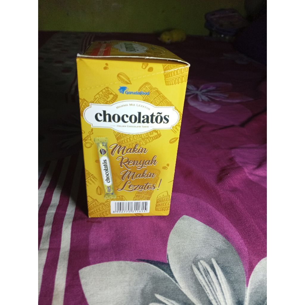 Jual wafer rolls chocolatos isi 24 pcs | Shopee Indonesia