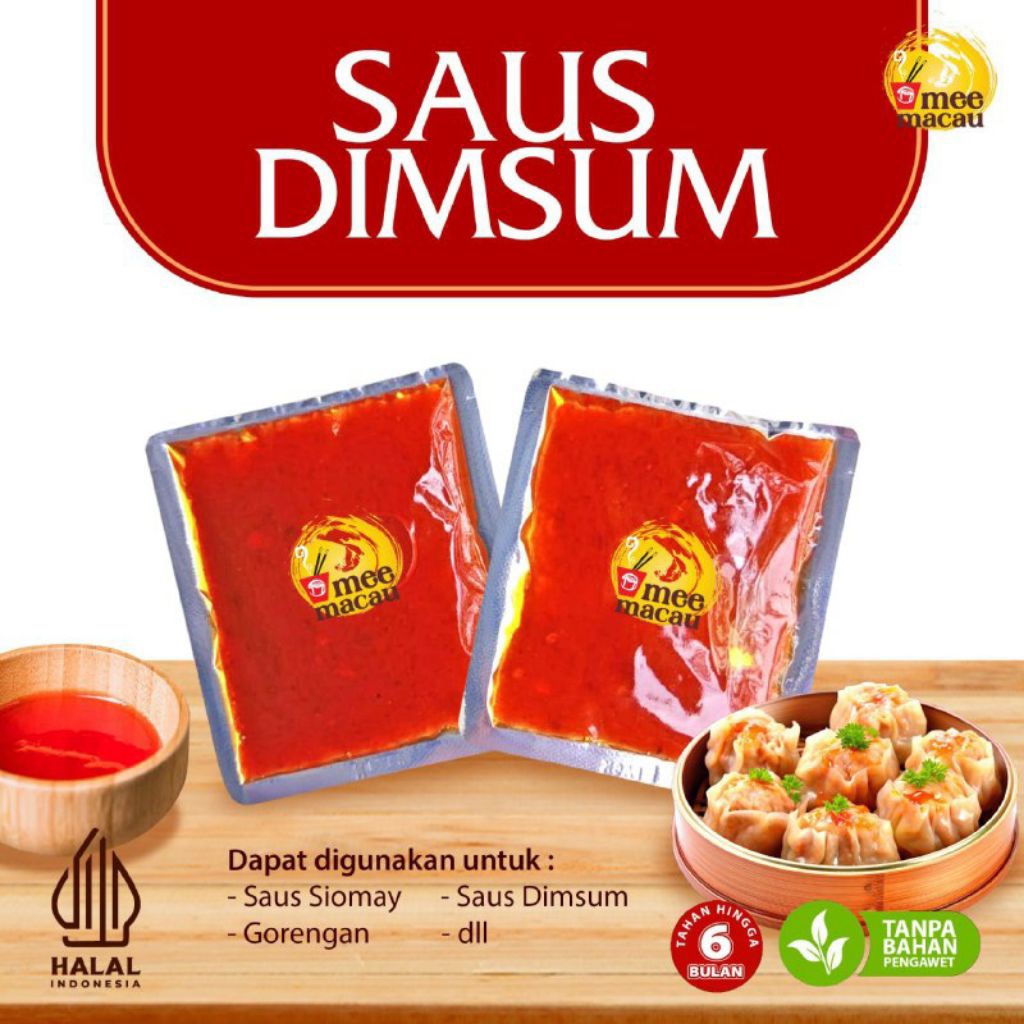Jual Saos Dimsum | Saus Bangkok ala Macau | Saus Kental Bisa Tambah Air ...