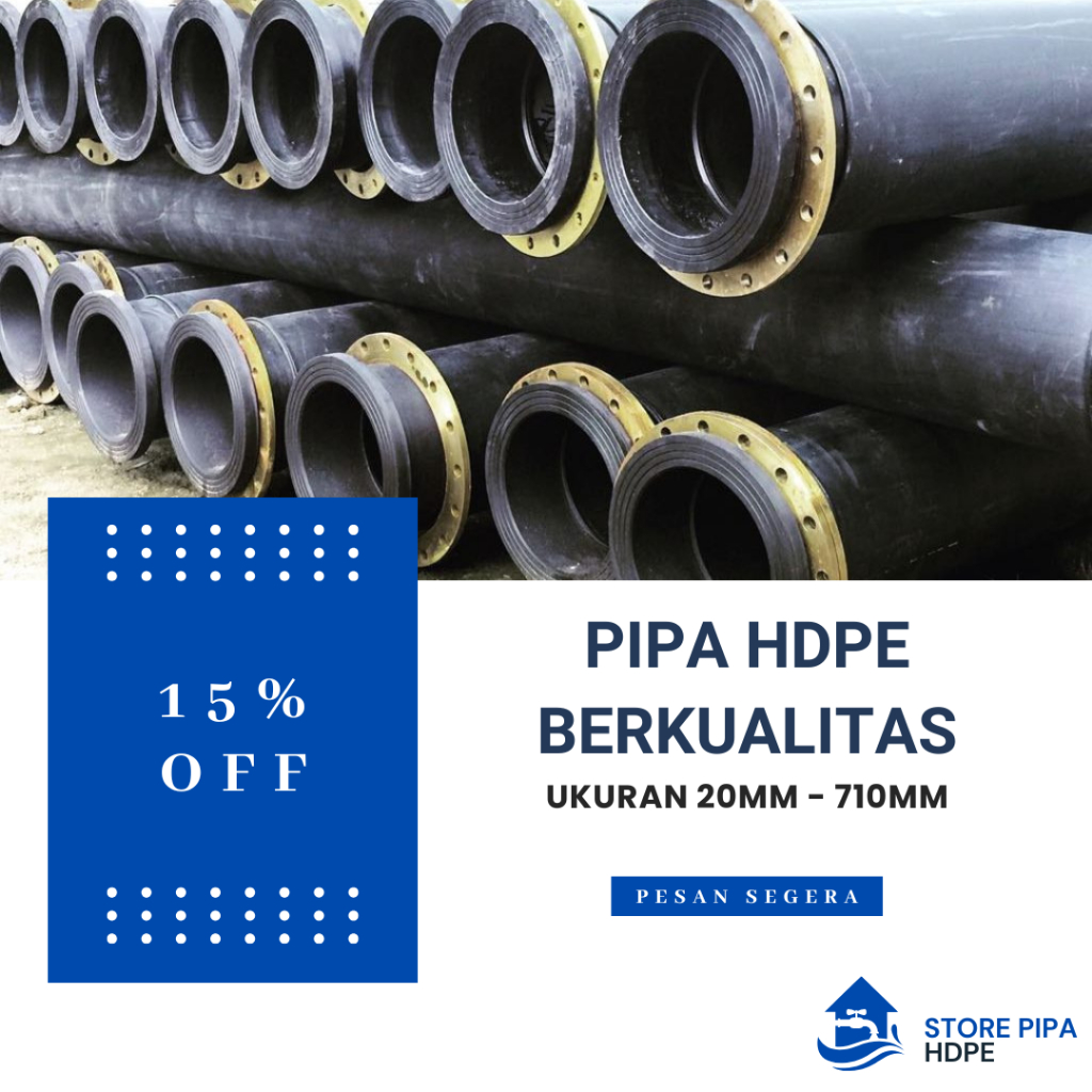 Jual Pipa Hdpe 4 Inch PN16 Berkualitas dan Tahan Lama di Jakarta Timur ...