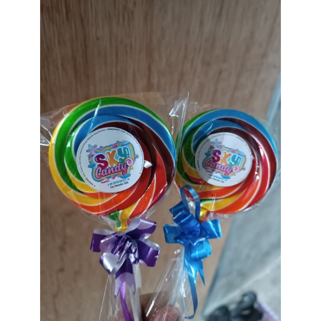 Jual Permen lolipop bulat 7cm 50pcs | Shopee Indonesia