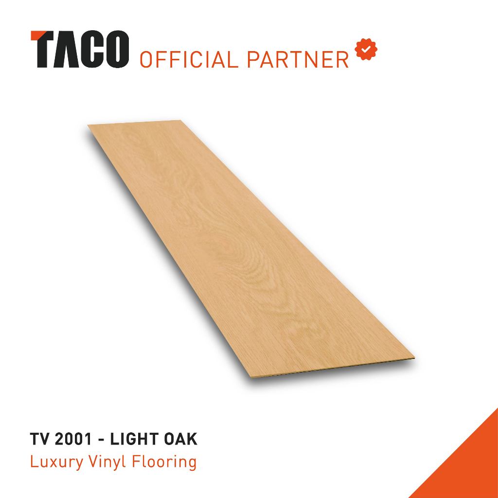 Jual TACO Luxury Vinyl Flooring Wood Series 2mm / Lantai Vinyl Plank ...