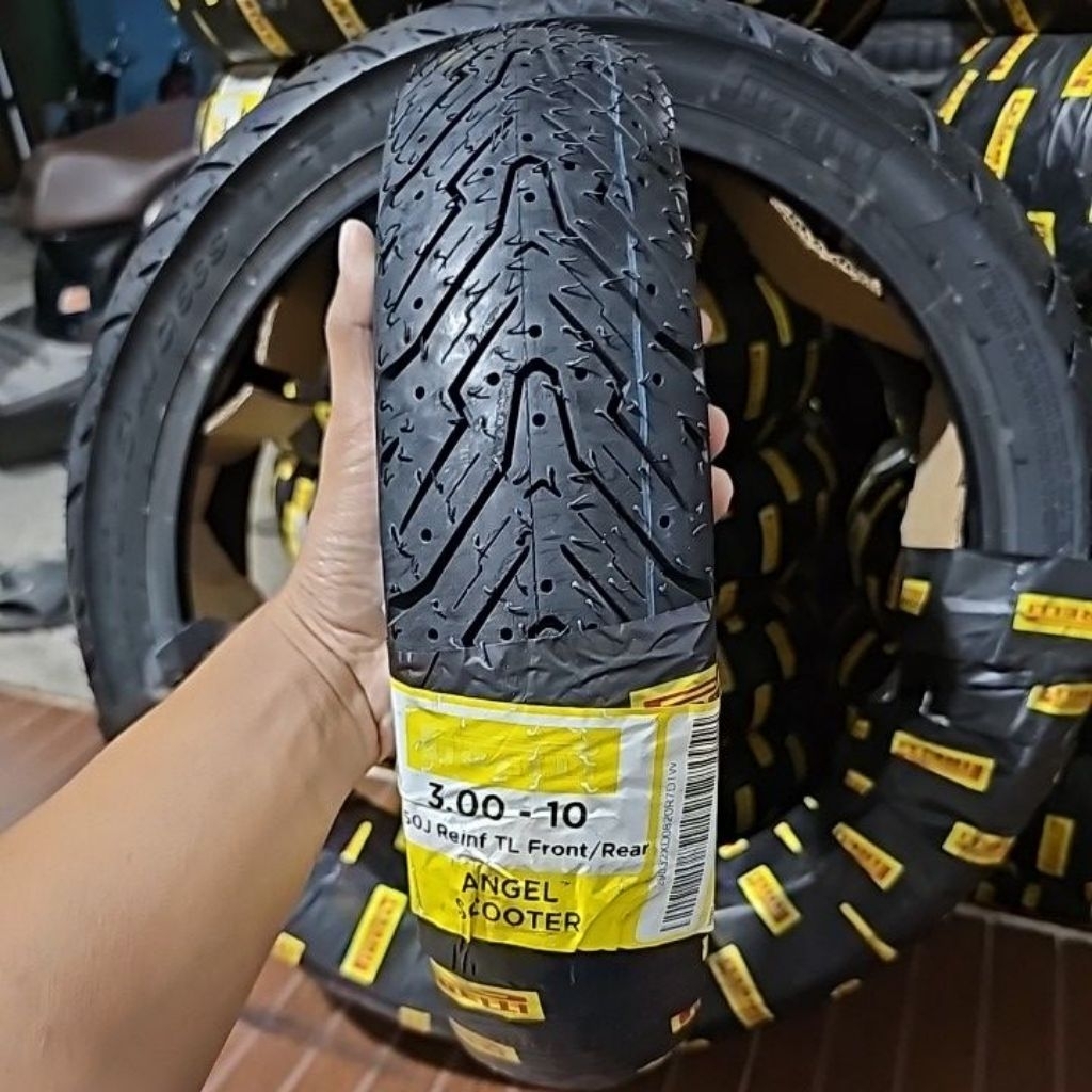 Jual BAN VESPA PIRELLI 300-10 ANGEL SCOOTER MEREK PIRELLI BARU STOK ...