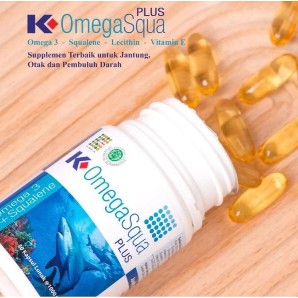 Jual K-OMEGA SQUA PLUS OMEGA3 Klink Omega Squa - Minyak Ikan Omega-3 ...