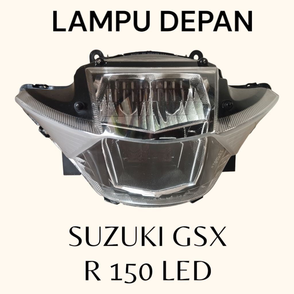 Jual headlamp lampu depan Suzuki GSX R 150 LED | Shopee Indonesia