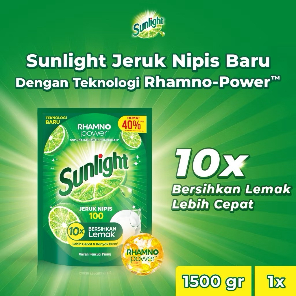 Jual SUNLIGHT Jeruk Nipis Refill 1500 g / Cairan Pencuci Piring Kemasan Refill Besar | Shopee ...