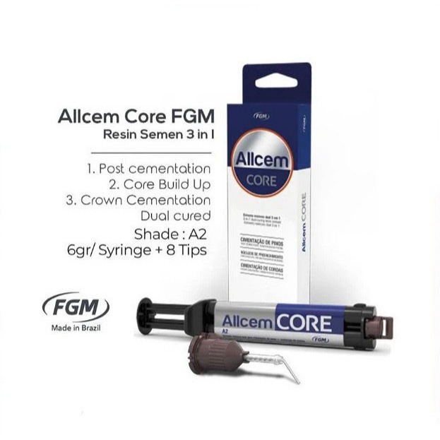 Jual Allcem Core Dual Resin Semen | Sementasi Crown Pasak Dan Crown ...