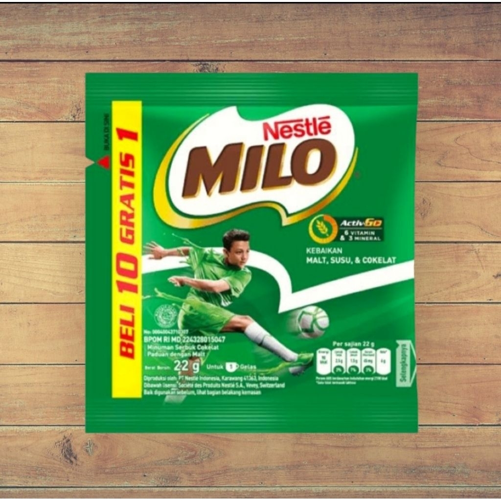 Jual Milo Activ Go Sachet isi 10 pcs | Shopee Indonesia