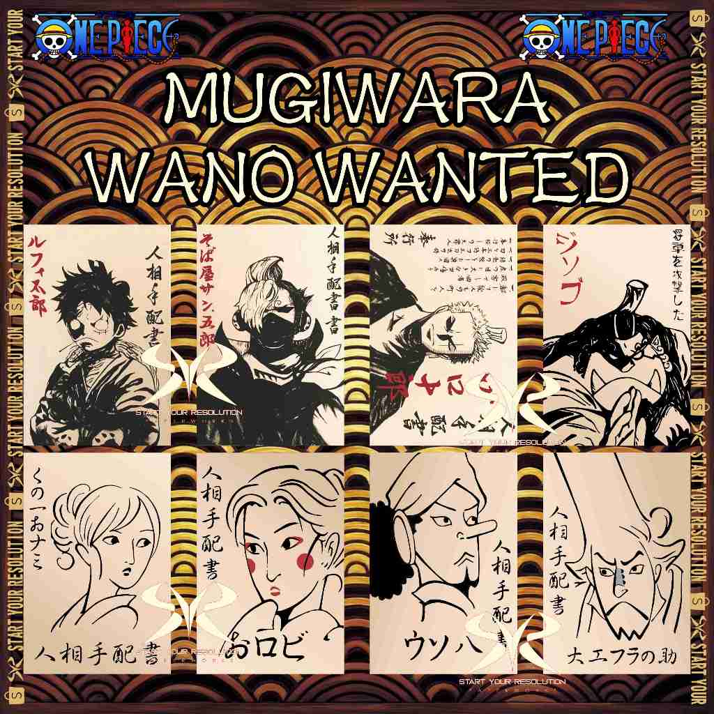 Jual Poster Anime & Manga One Piece Wano Wanted Luffy / Luffytaro ...