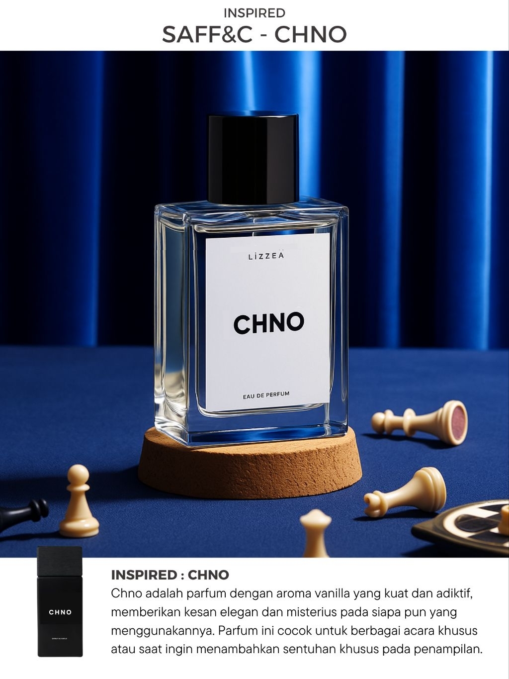 Jual Parfum CHNO Saff and Co inspired 65ml Lizzea - Parfum Unisex ...