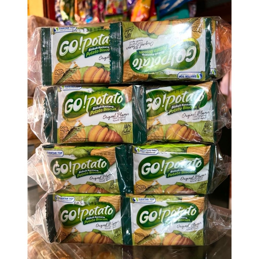 Jual go potato 1 pack isi 10 | Shopee Indonesia