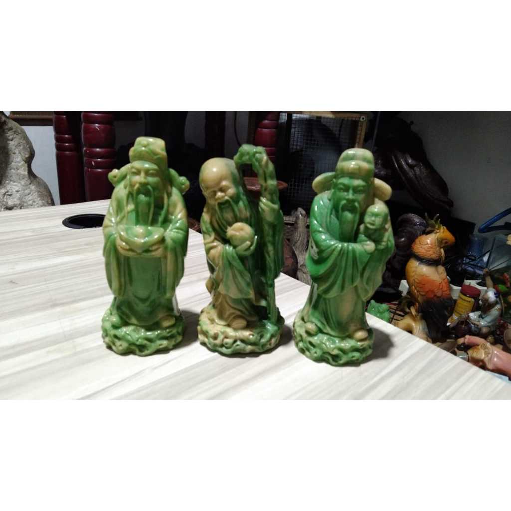 Jual Patung Fuluso Fiber Hijau Kuno Jadul Antik | Shopee Indonesia
