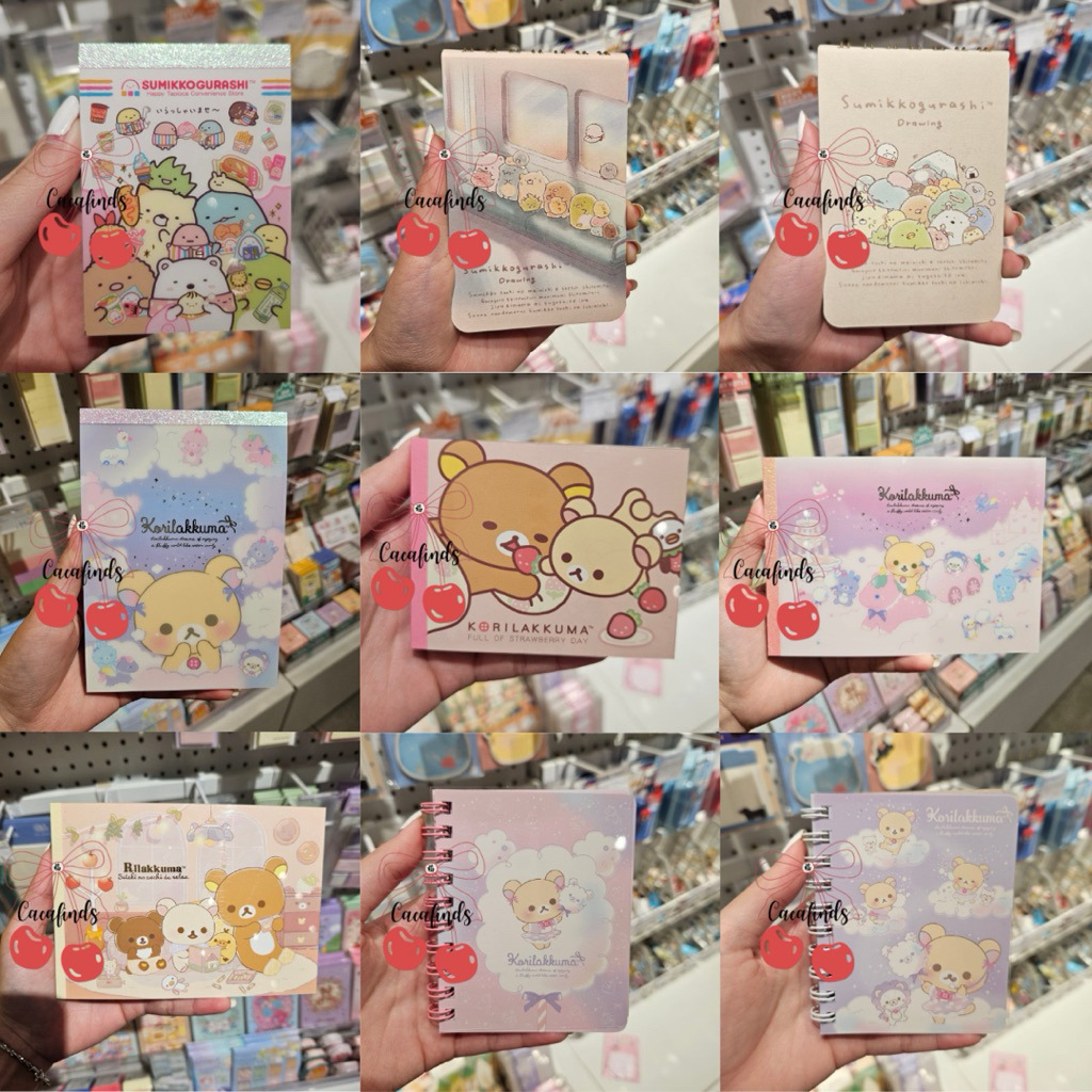 Jual OHSOME x San X‼️Memopad / Notebook / Notepad Rilakkuma Korilakkuma ...