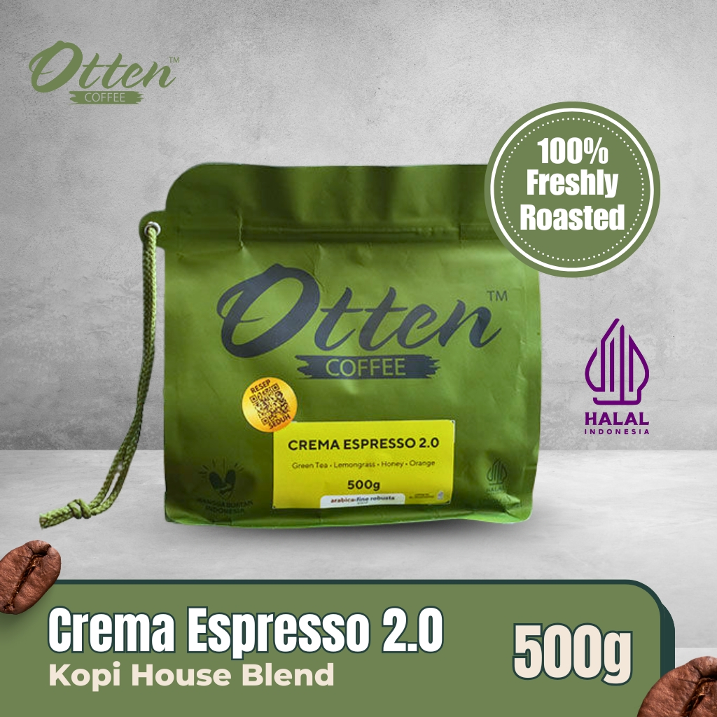 Jual Crema Espresso 2.0 - Kopi House Blend 500gr - Biji / Bubuk Kopi ...