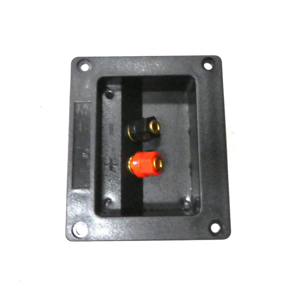 Jual Terminal Speaker Biding Post Biasa PVC 9.5 x 8 cm Harga per 2 pcs ...