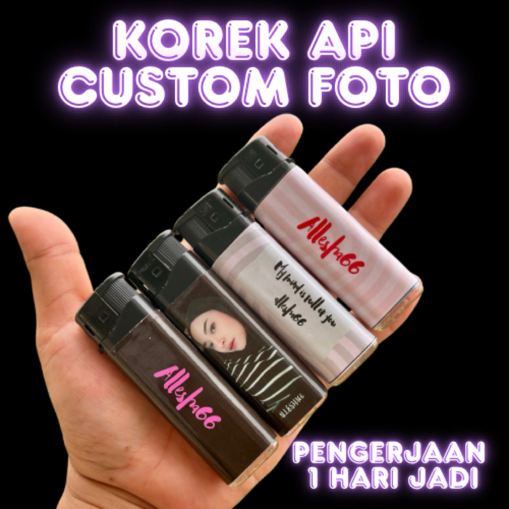 Jual KOREK CUSTOM FOTO READY KOREK FOTO KOREK FACE PATTERN KOREK VIRAL ...