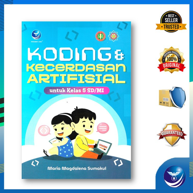 Jual Buku - KODING & KECERDASAN ARTIFISIAL untuk kelas 5 SD/MI | Shopee Indonesia