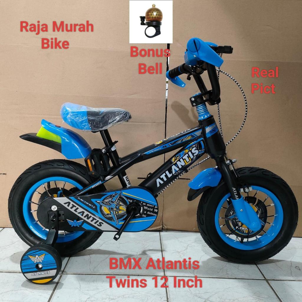 Jual Sepeda Anak Laki Laki Bmx Atlantis Twins 12 Inch Sepeda Anak Bmx ...