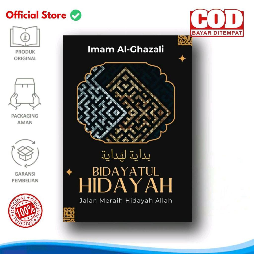 Jual Buku Terjemah Kitab Bidayatul Hidayah Jalan Meraih Mendapatkan Hidayah Petunjuk Alla Imam ...