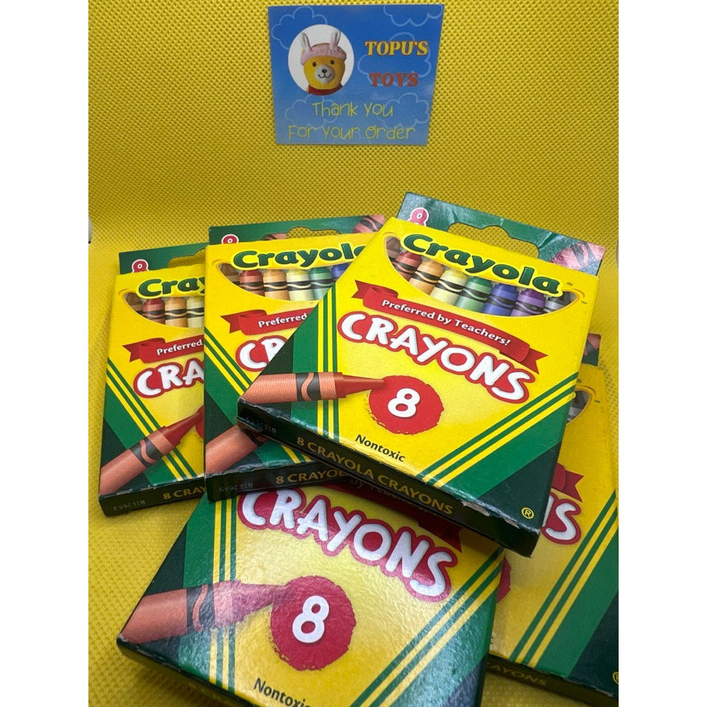 Jual Crayons crayola 8 Original | Shopee Indonesia