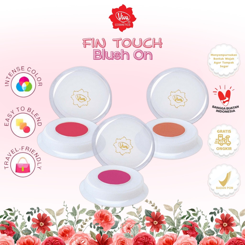 Jual VIVA Fin Touch (BLUSH ON) Finishing Touch - 2 gr (tersedia 3 ...