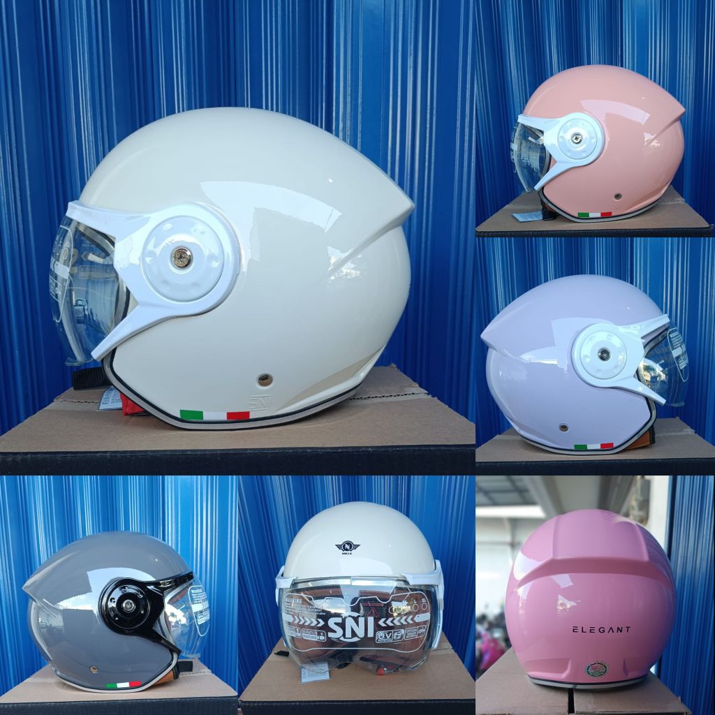 Jual HELM NIELS HIJAB MODEL ELEGANT, HELM WANITA HIJAB,HELM SNI,HELM ...