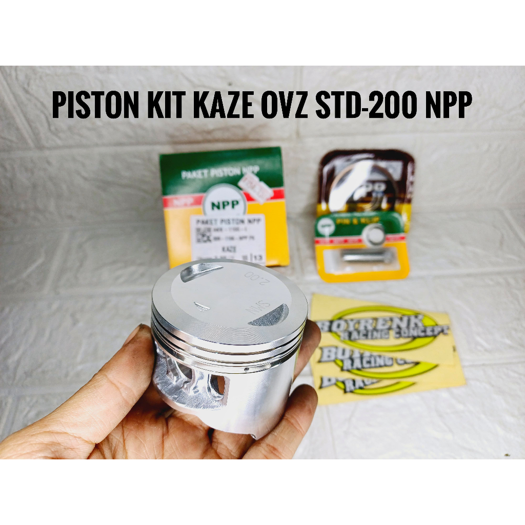 Jual PISTON KIT SEHER SEKER KAZE STD 50 100 150 200 NPP- BOYRENK ...