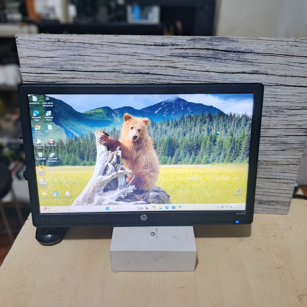 Jual Monitor LED 19" inch Hp Tanpa kaki normal | Shopee Indonesia