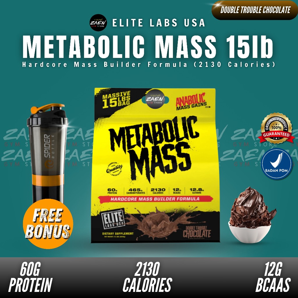 Jual Elitelabs Metabolic Mass Gainer 15lbs | Shopee Indonesia