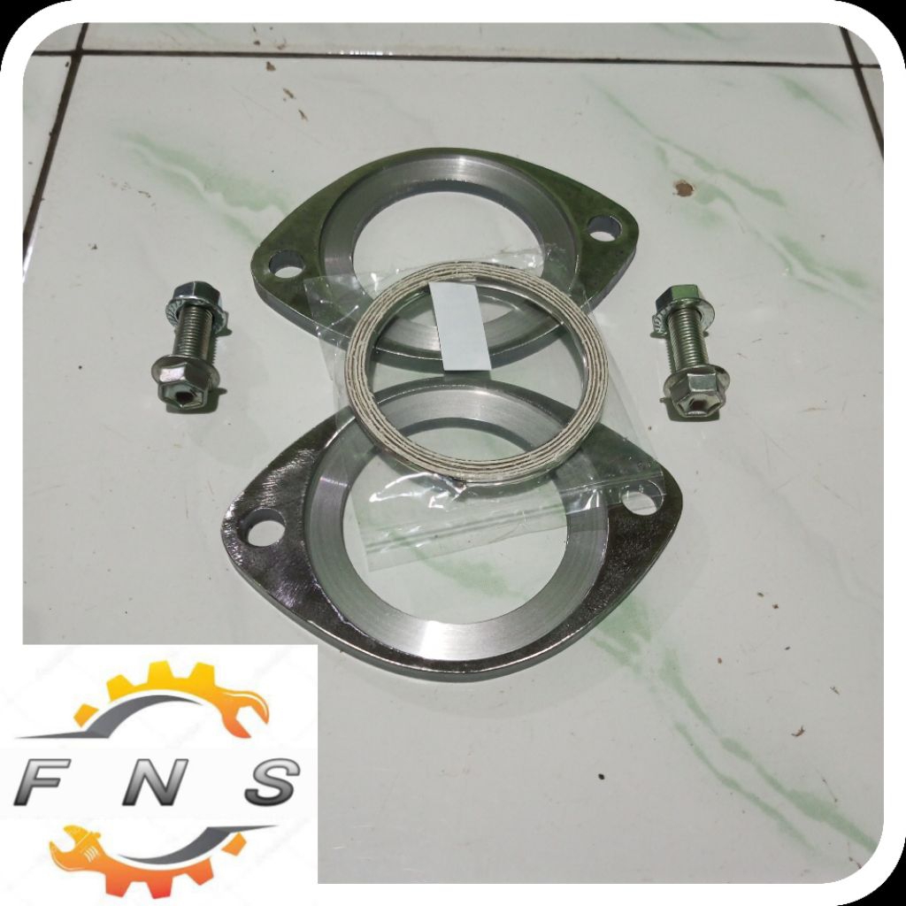 Jual flange sambungan knalpot Innova Fortuner 2,5 inch | Shopee Indonesia