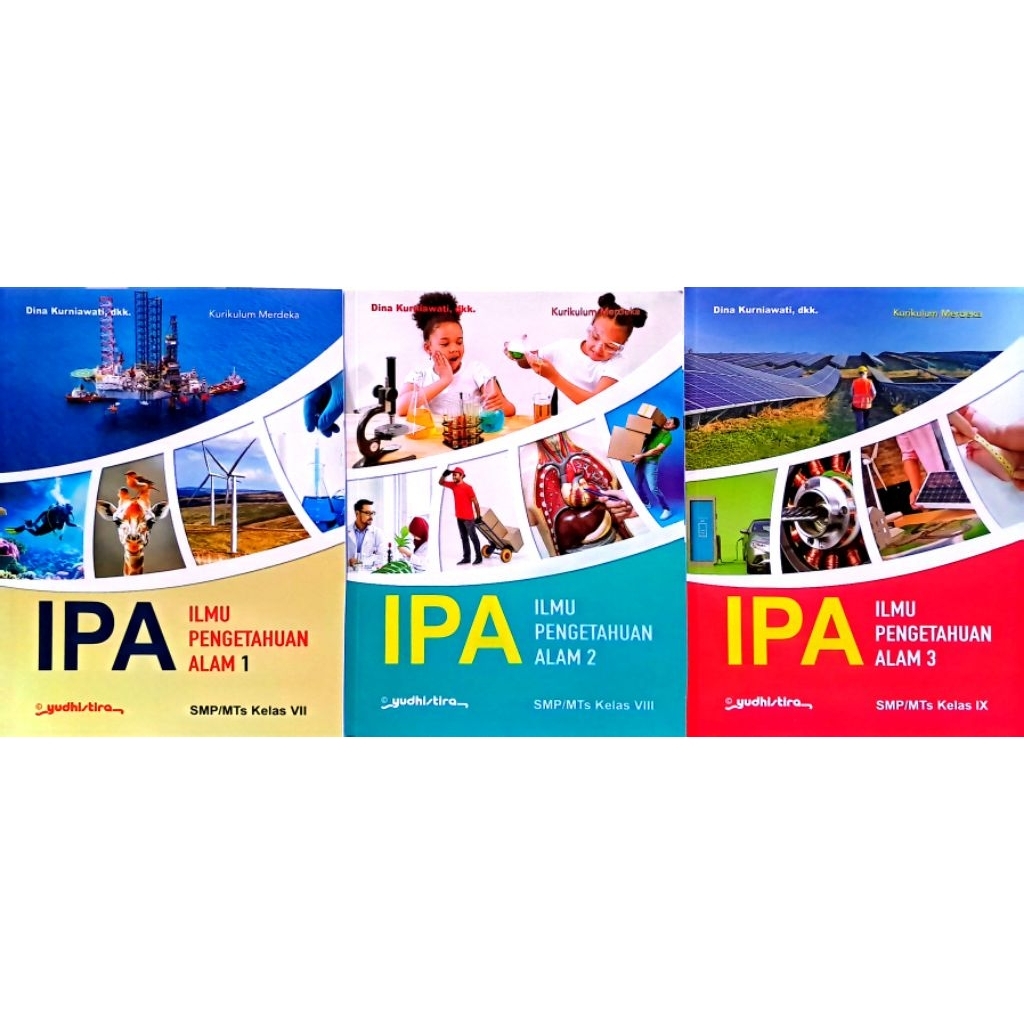 Jual Buku IPA/ Ilmu Pengetahuan Alam Kelas 7 8 9 SMP/MTs Kurikulum ...