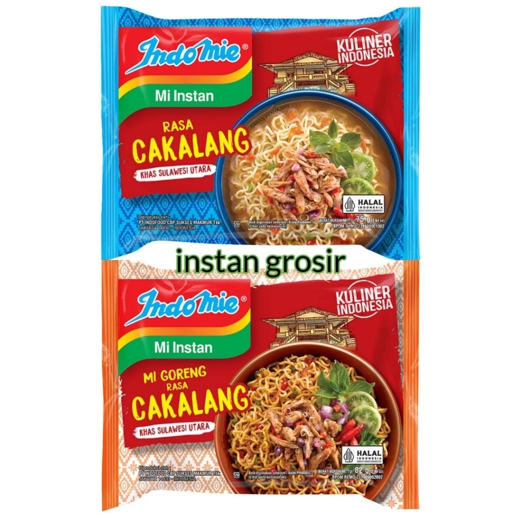 Jual Indomie Instant Rasa Cakalang Khas Sulawesi Utara | Shopee Indonesia