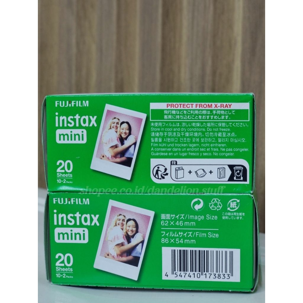Jual [NEW READY SEALED BOX] FUJIFILM Instax Mini Twinpack Film ...
