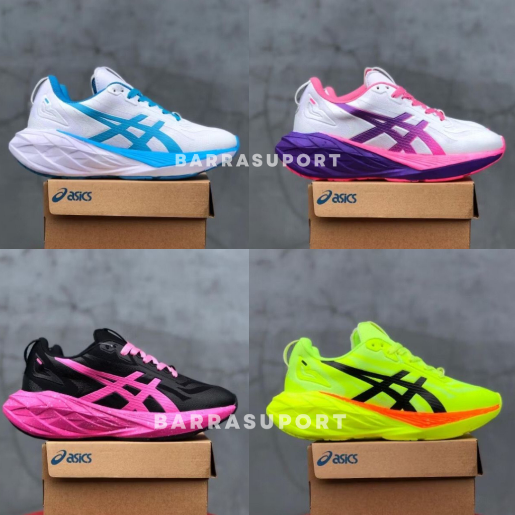 Jual Sepatu Running Volly Asik Putih biru pria wanita Anti Selip Sol ...