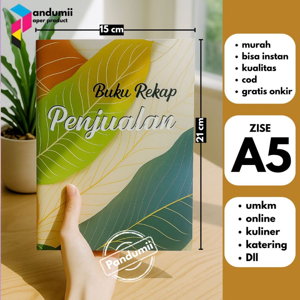 Jual Buku Rekap Penjualan Spiral A5 Buku Online Shop | Shopee Indonesia