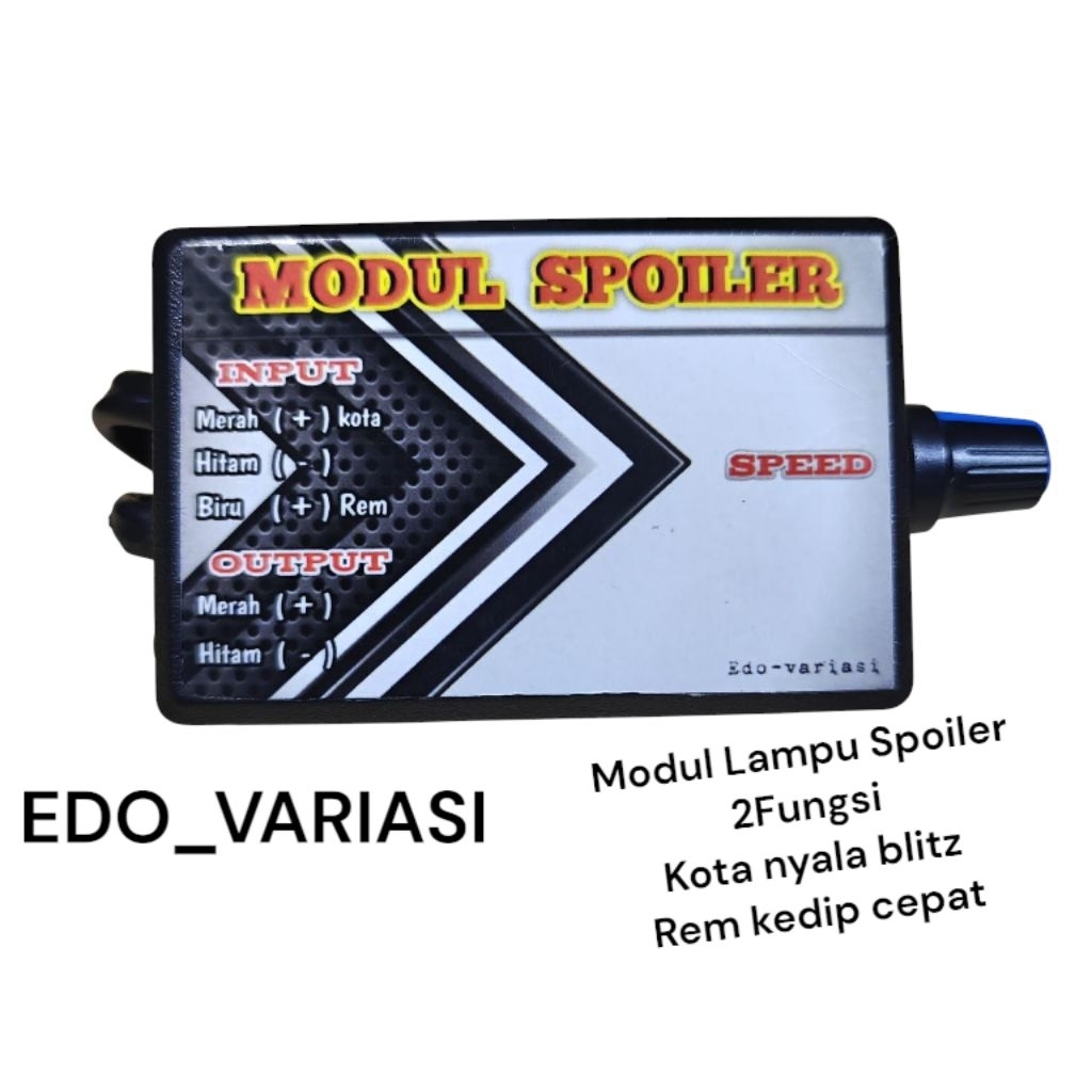 Jual MODUL SPOILER 2Fungsi Kota Blitz Rem Kedip Cepat 12/24V Modul ...