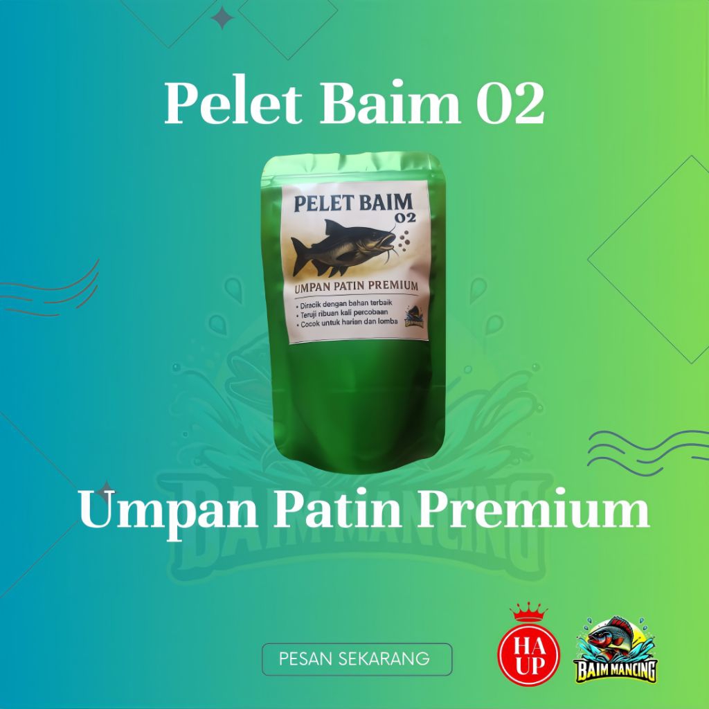 Jual Pelet Baim 02 | Aroma Amis Gurih | Pelet Patin Premium | Harian ...